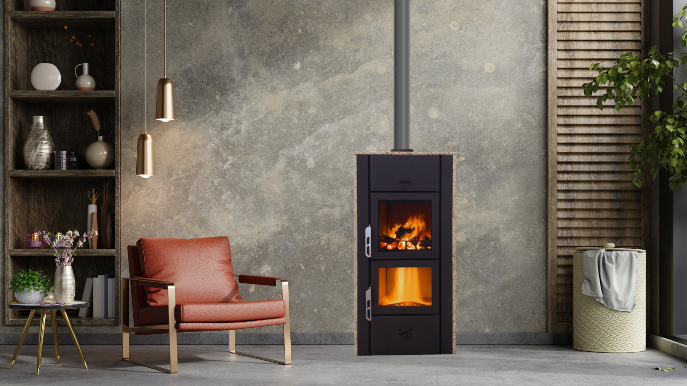 Pyrolytic Fireplaces with Water Heating | LUMA Stoves
